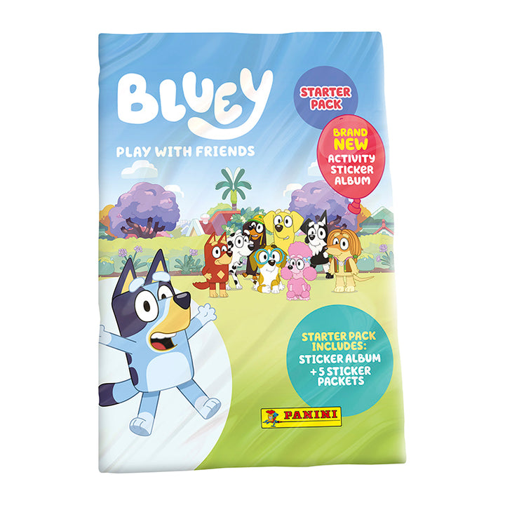 Bluey ‘Play With Friends’ Sticker Collection | Panini's Official Trade ...