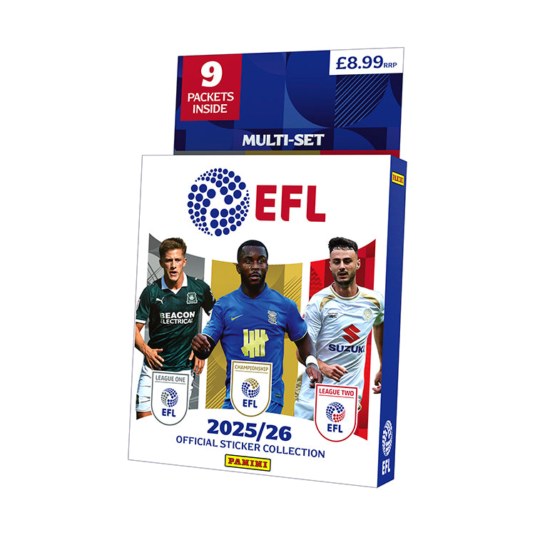 EFL 2025/26 Sticker Collection | Official Trade Website – Panini UK Limited
