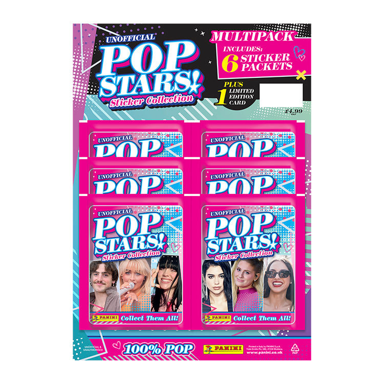 Pop Stars! Sticker Collection | Panini's Official Trade Website ...