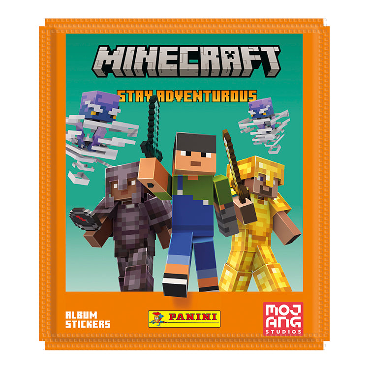 Minecraft Stay Adventures Sticker Collection | Panini's Official Trade ...