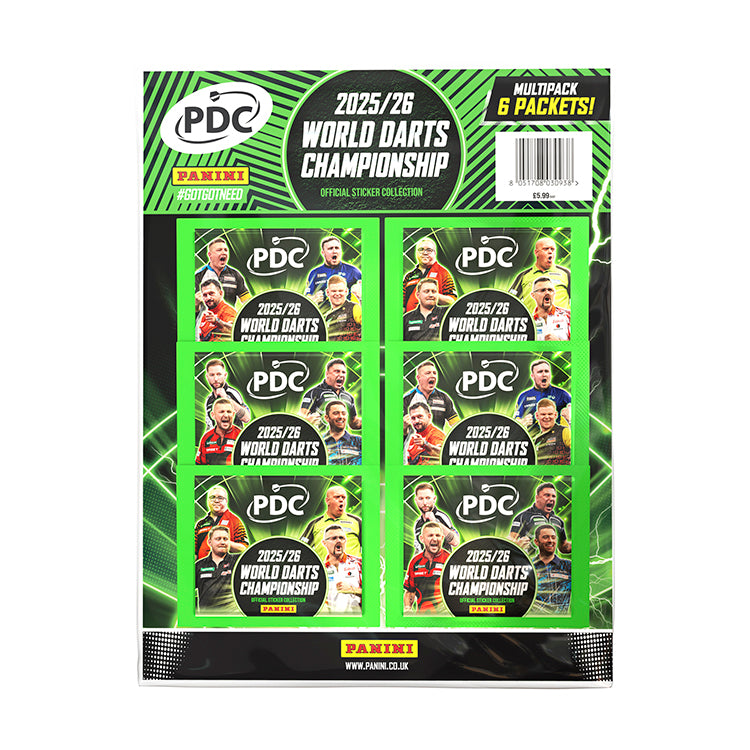 PDC 2026 World Championship Darts Sticker Collection | Panini's ...